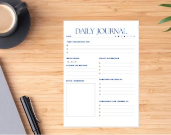 Digital Daily Journal - Etsy