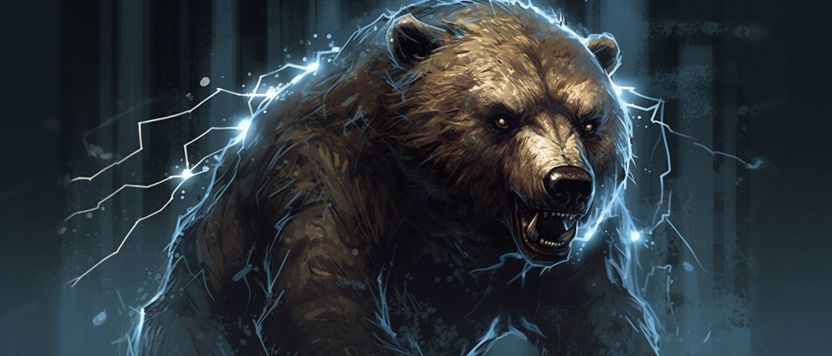 Angry Grizzly Bear Wallpaper