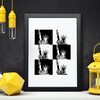 Pink Wall Art Pink Retro Telephone Wall Art Print Glamorous Phone Art ...