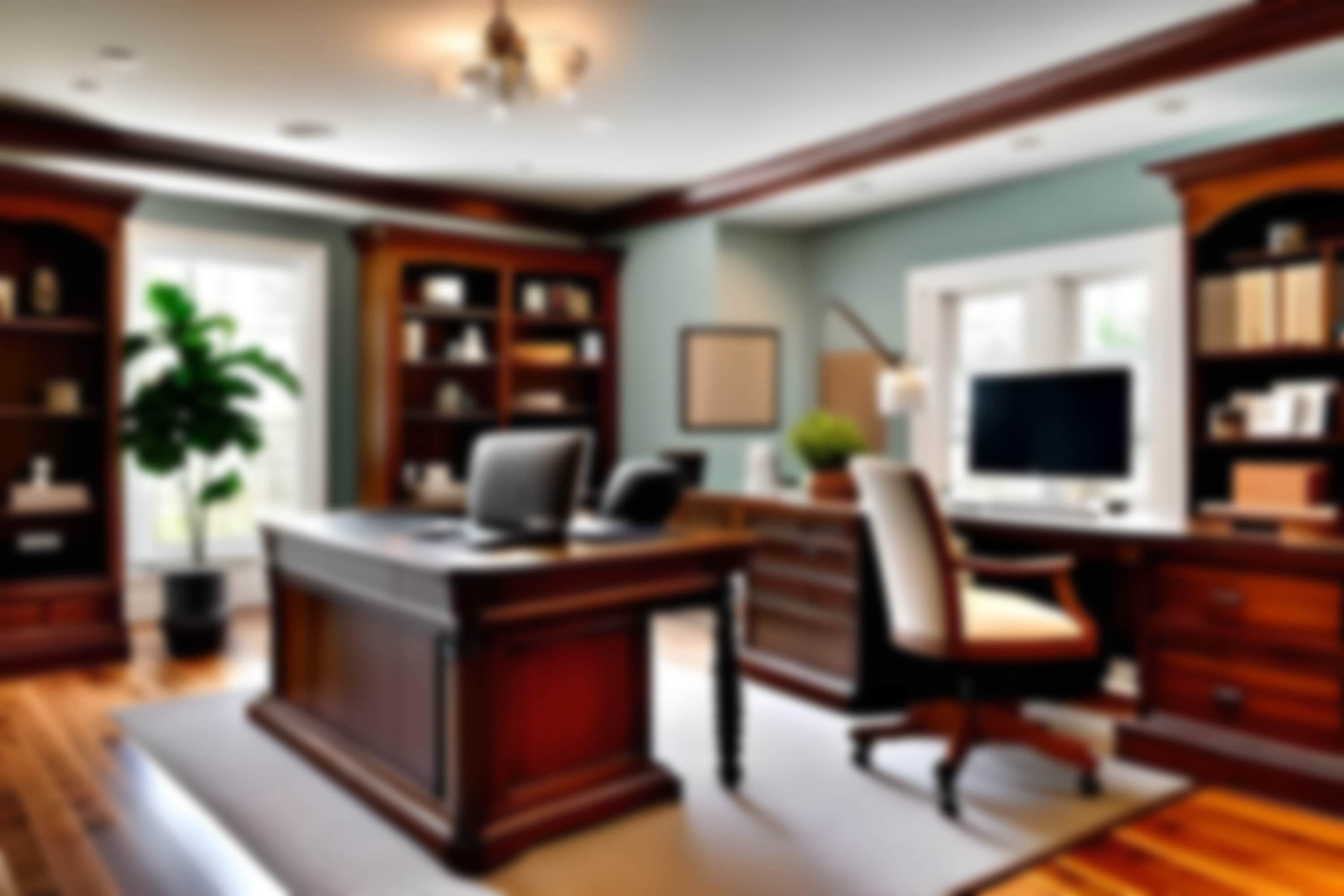 Virtual Home Office Backgrounds Zoom Backgrounds Work From Home ...