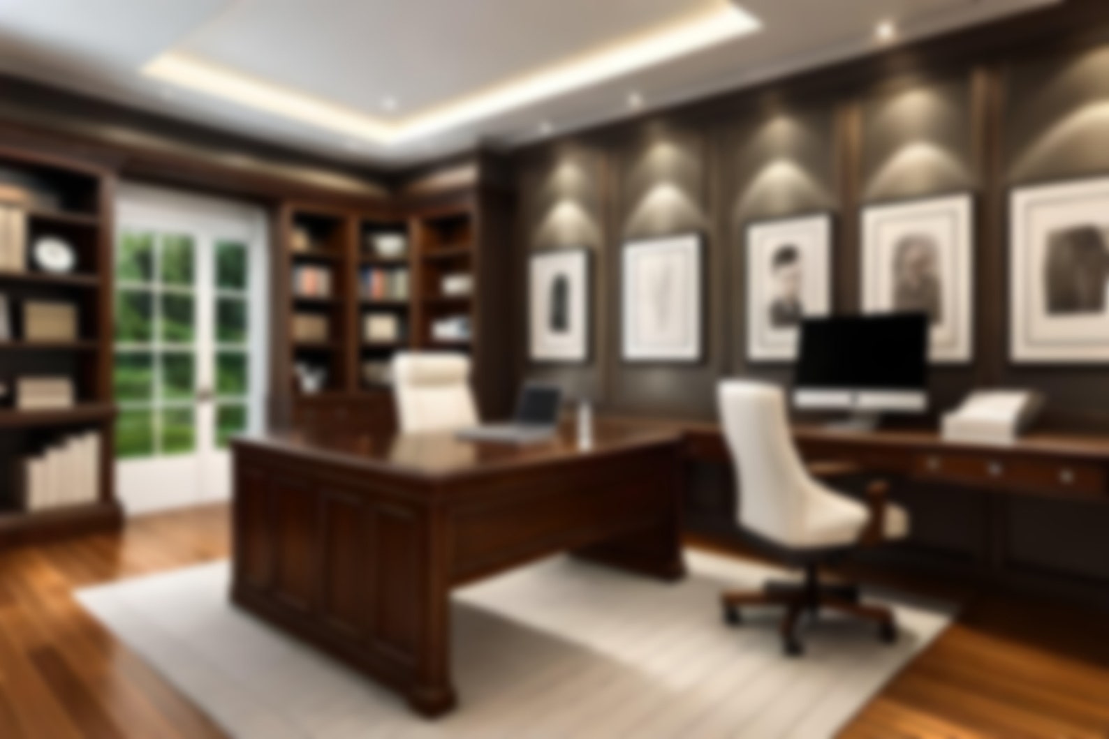 Virtual Home Office Backgrounds Zoom Backgrounds Work From Home ...