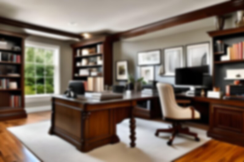 Virtual Home Office Backgrounds Zoom Backgrounds Work From Home ...