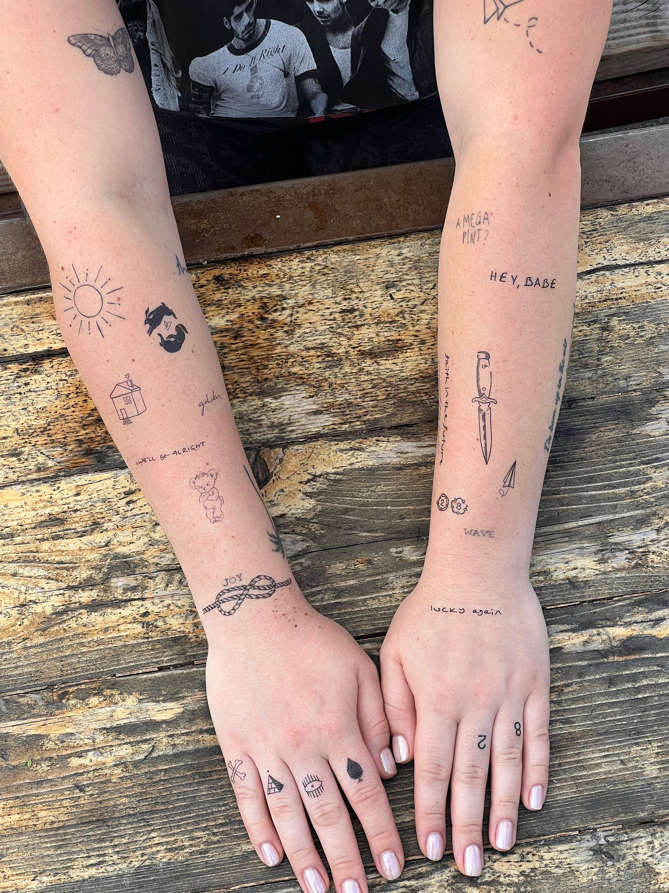 Louis Tomlinson Ankle Tattoos