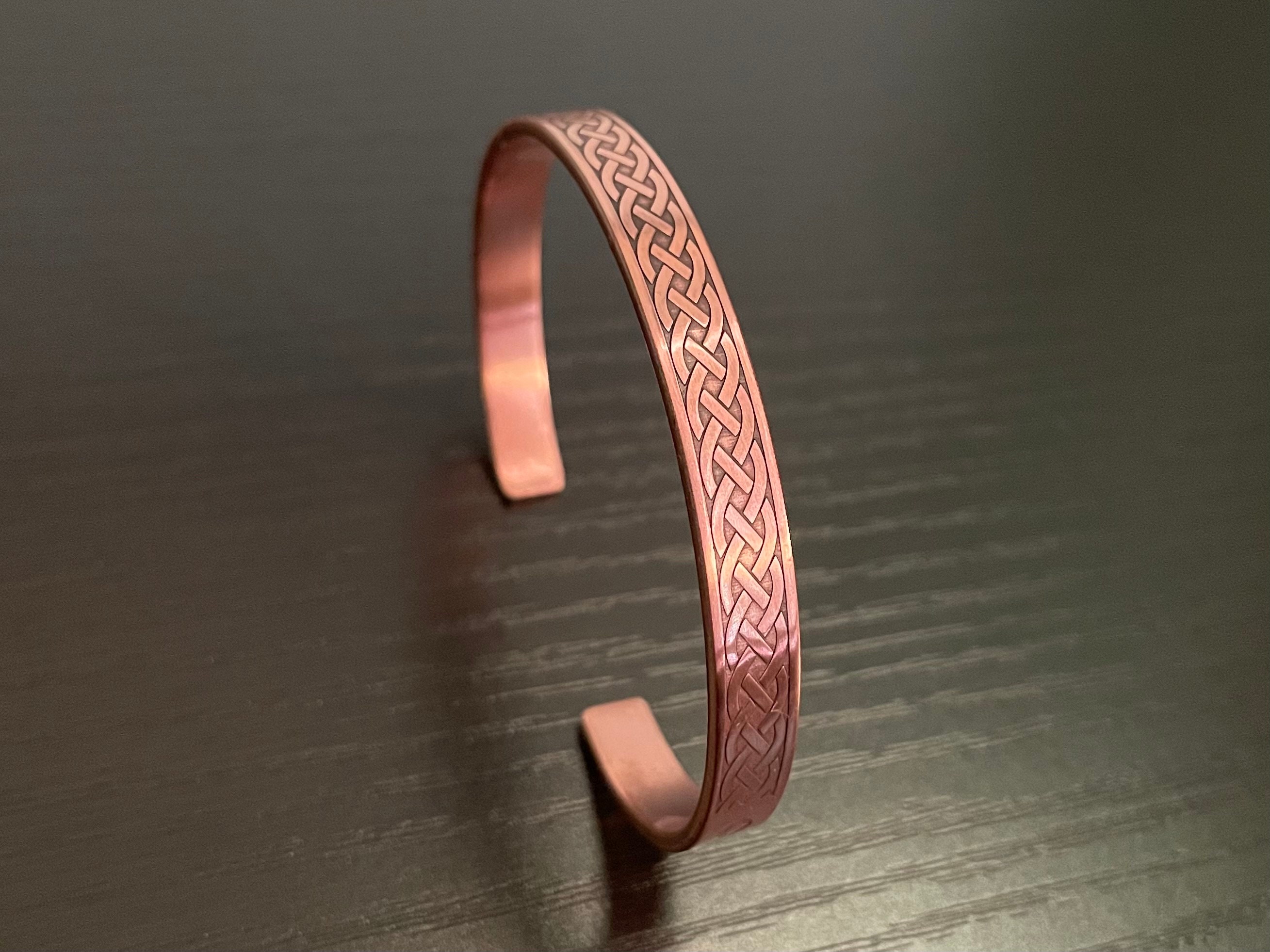 Copper Bracelet, Copper Bangle, Copper Healing Bracelet, Infinity ...