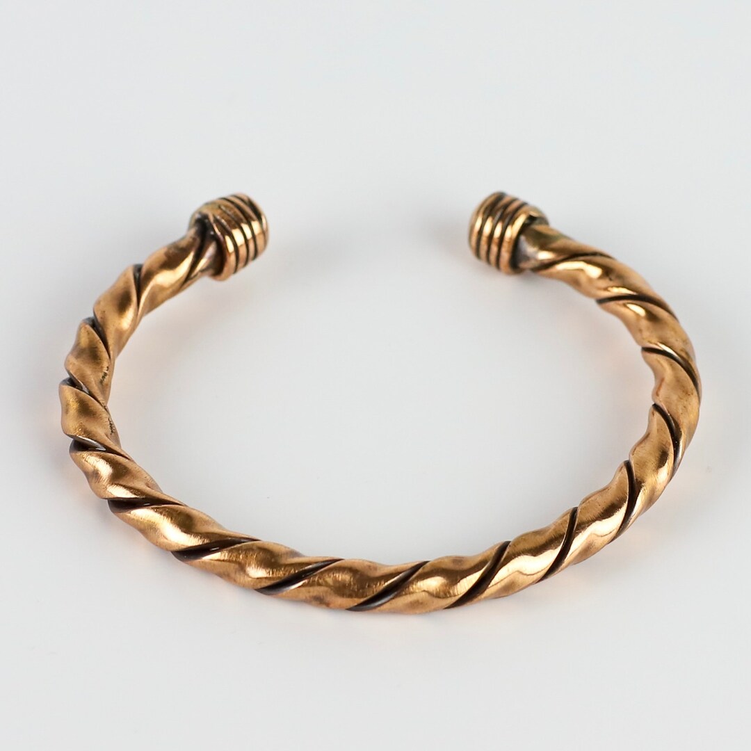 Twisted Copper Bracelet, Twisted Copper Bangle, Handmade Copper ...