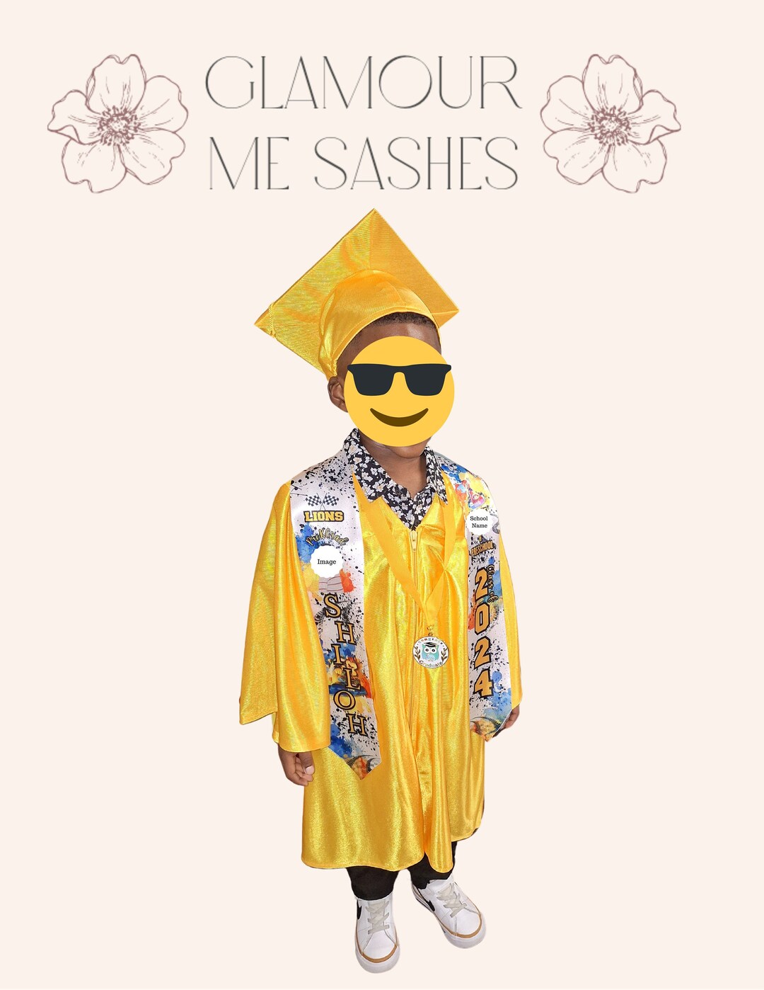 Pre-k Graduation Stoles, Kindergarten Graduation Stoles, Cartoon ...