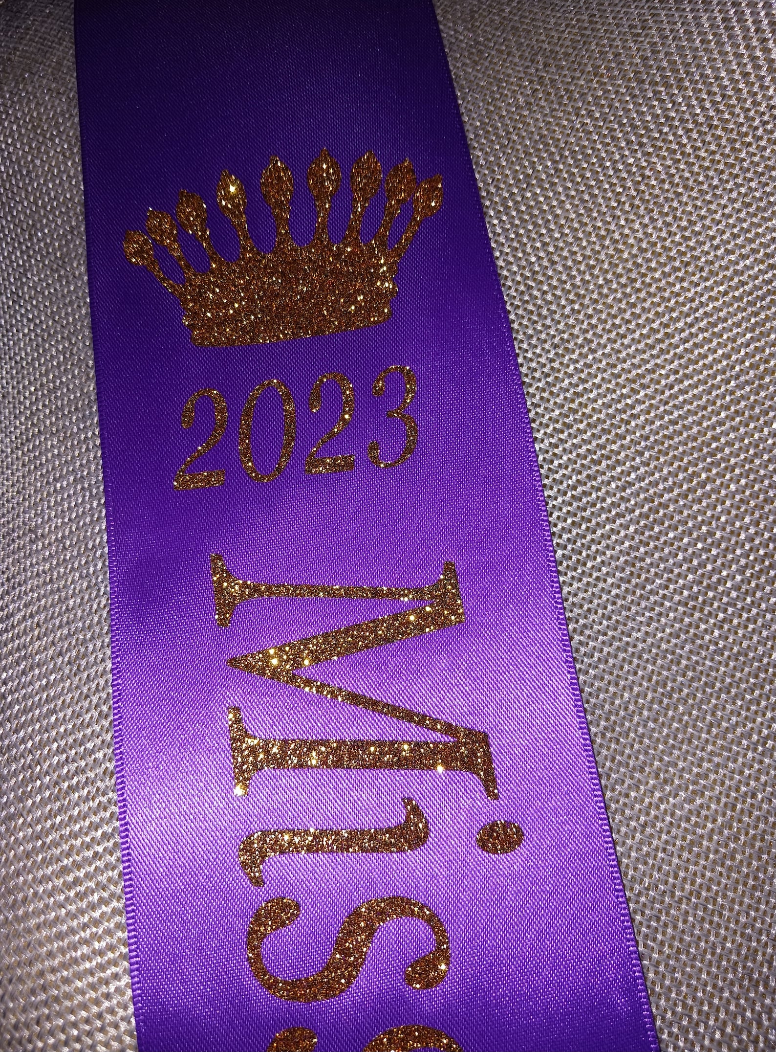 Custom Sash, Pageant Sash, Ribbon Sash, Satin Sash, Glitter Sash ...