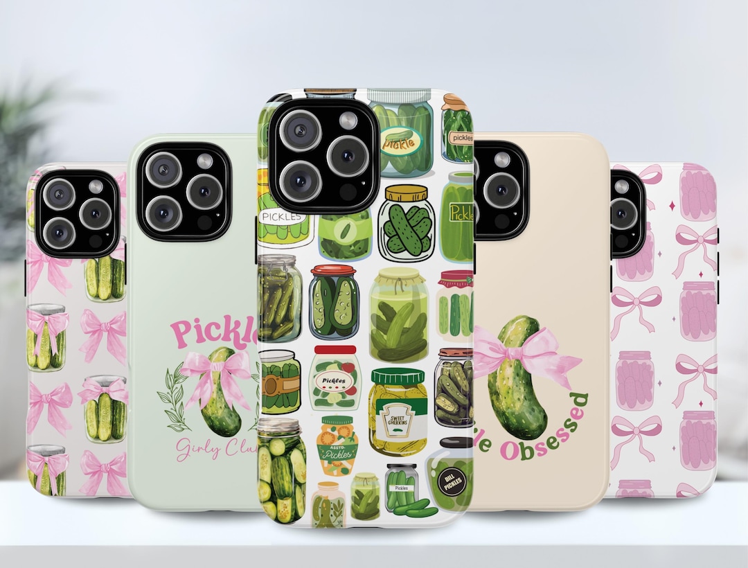 Pickle Phone Case Coquette Pickle Jar for Pickle Lover Gifts iPhone 16 ...