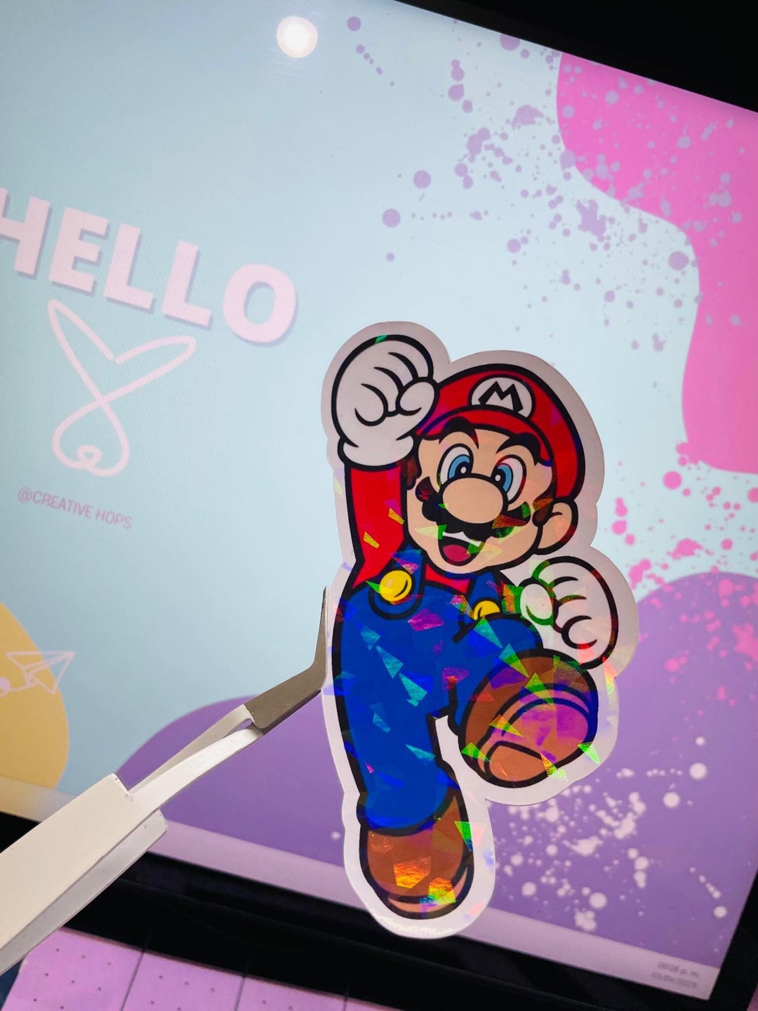 Super Mario Bros. Sticker Pack - Etsy