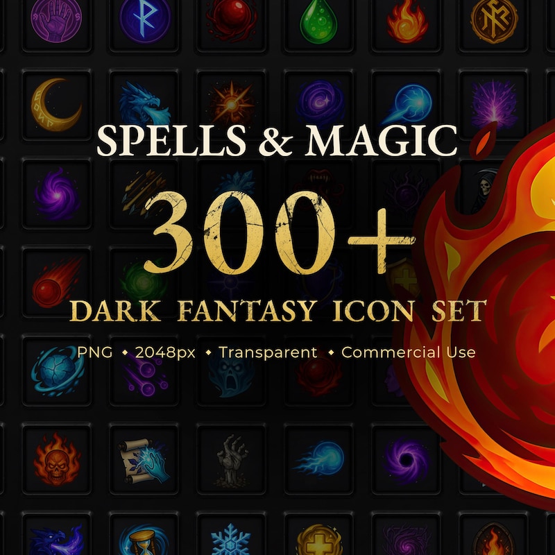 Elementals Icons - Etsy