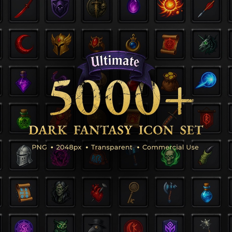 Dark Fantasy Game Art - Etsy