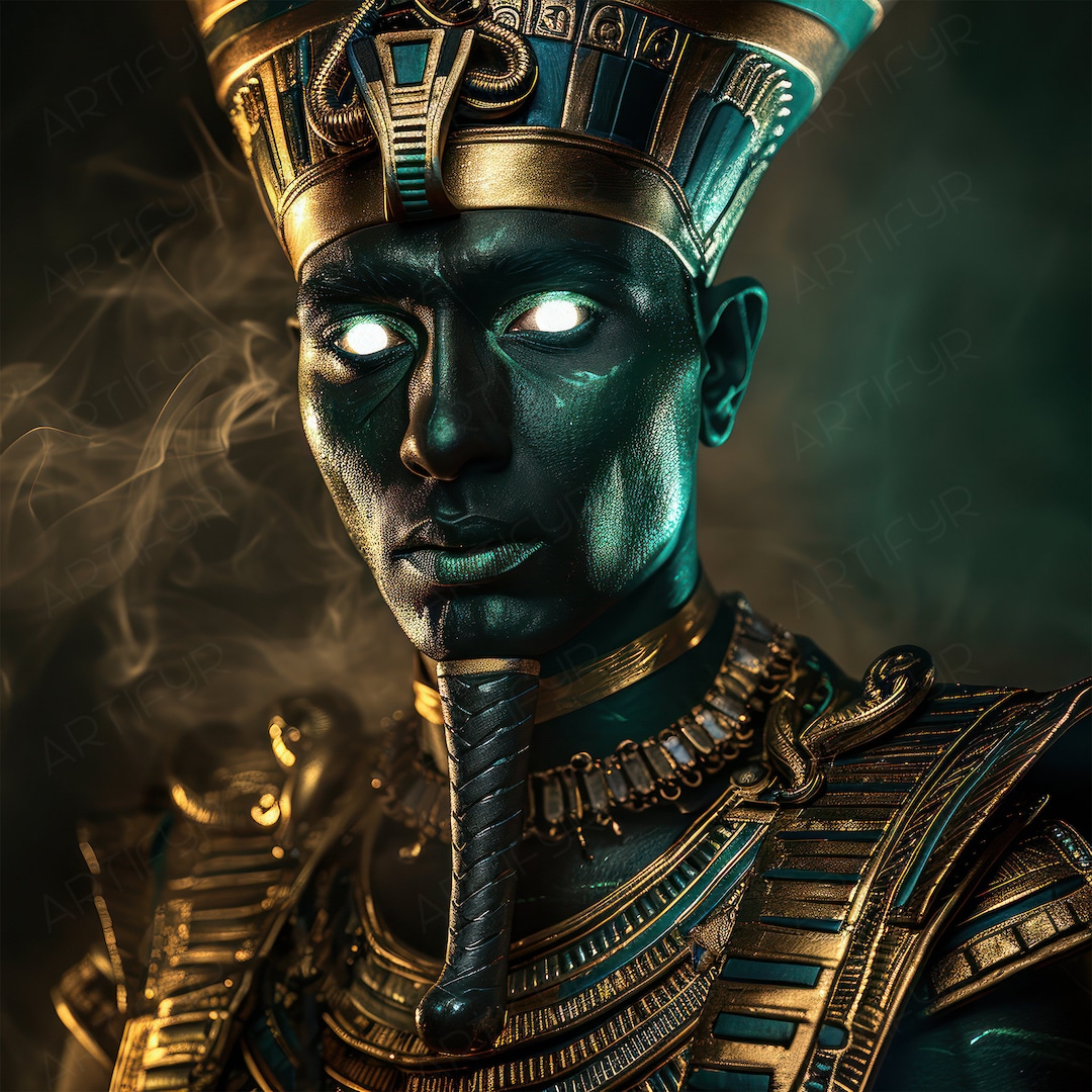 Egyptian God Osiris, 4k Resolution, Ruler of the Dead, Lord of the ...