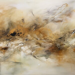 10K Digital Abstract Expressionism AI Art Download, Set of 5 Abstract ...