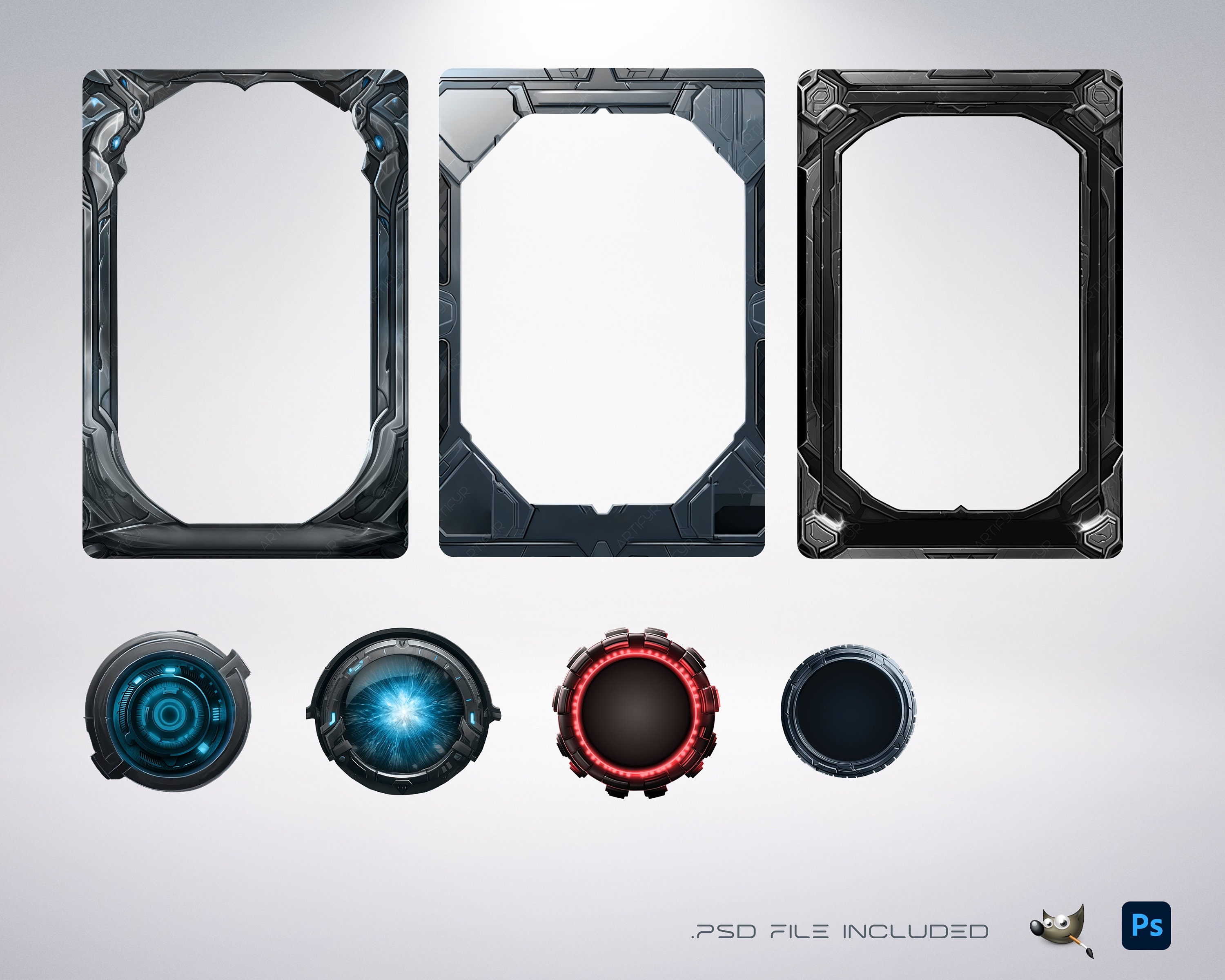 DIY Sci-fi Card Game Template Personalized Deck of Cards - Etsy