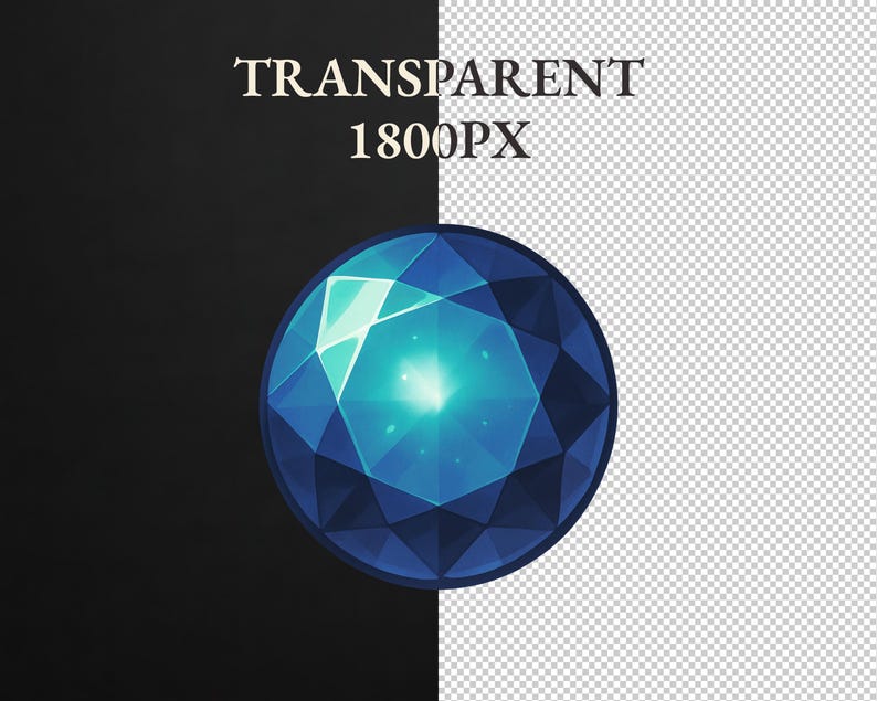 600+ Fantasy Gem Icons – High-quality PNG Game Assets (transparent ...
