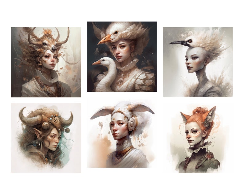 Hybrid Species Cliparts, Portraits of Genetic Manipulation - 21 High ...