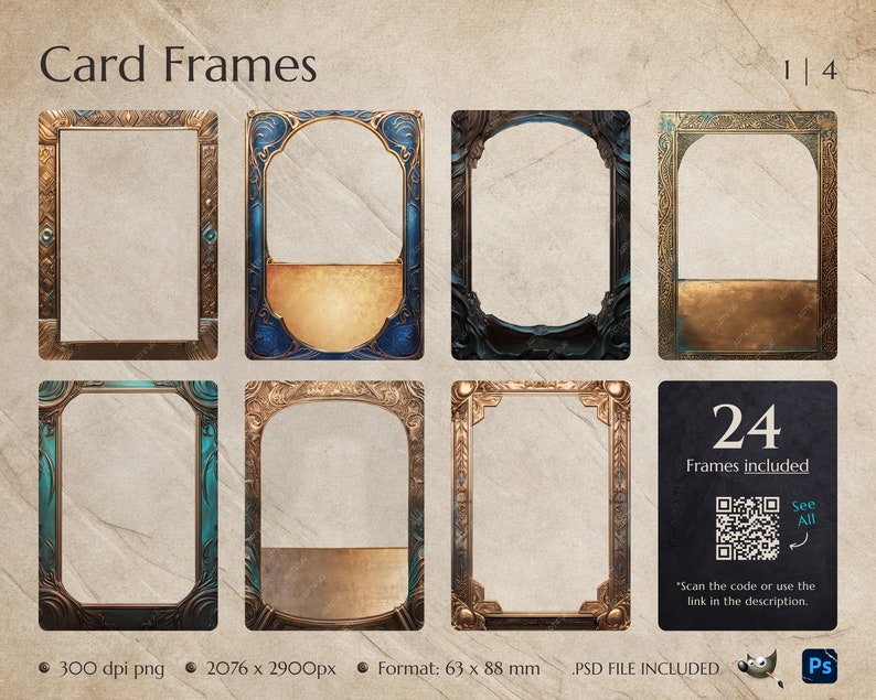 Ancient World Empires TCG Template Set - Digital Edition, Print & Play ...