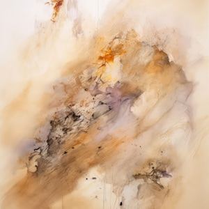 10K Digital Abstract Expressionism AI Art Download, Set of 5 Abstract ...