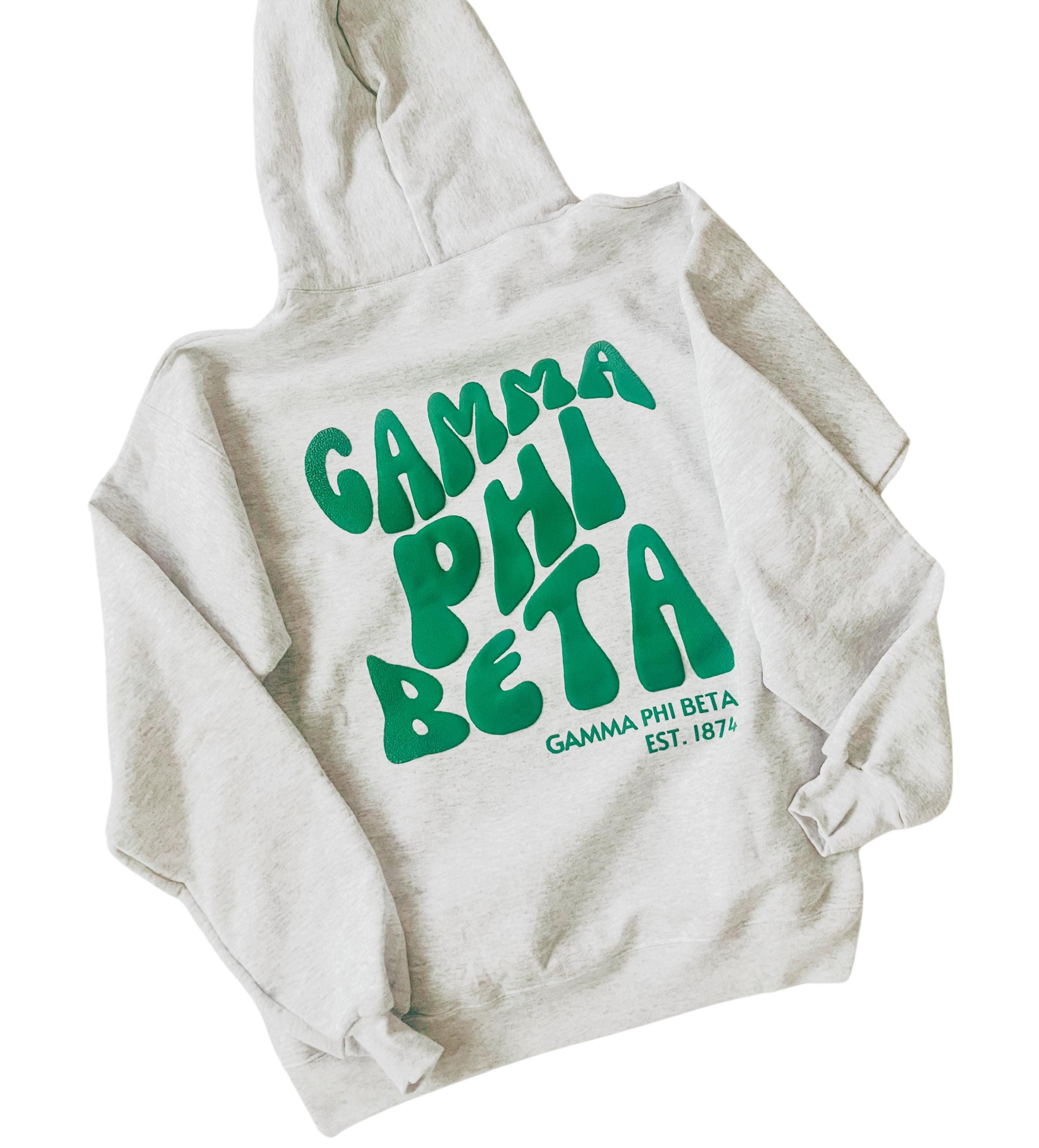 Custom Puff Letters Hoodie - School Spirit Sweatshirt, - Etsy