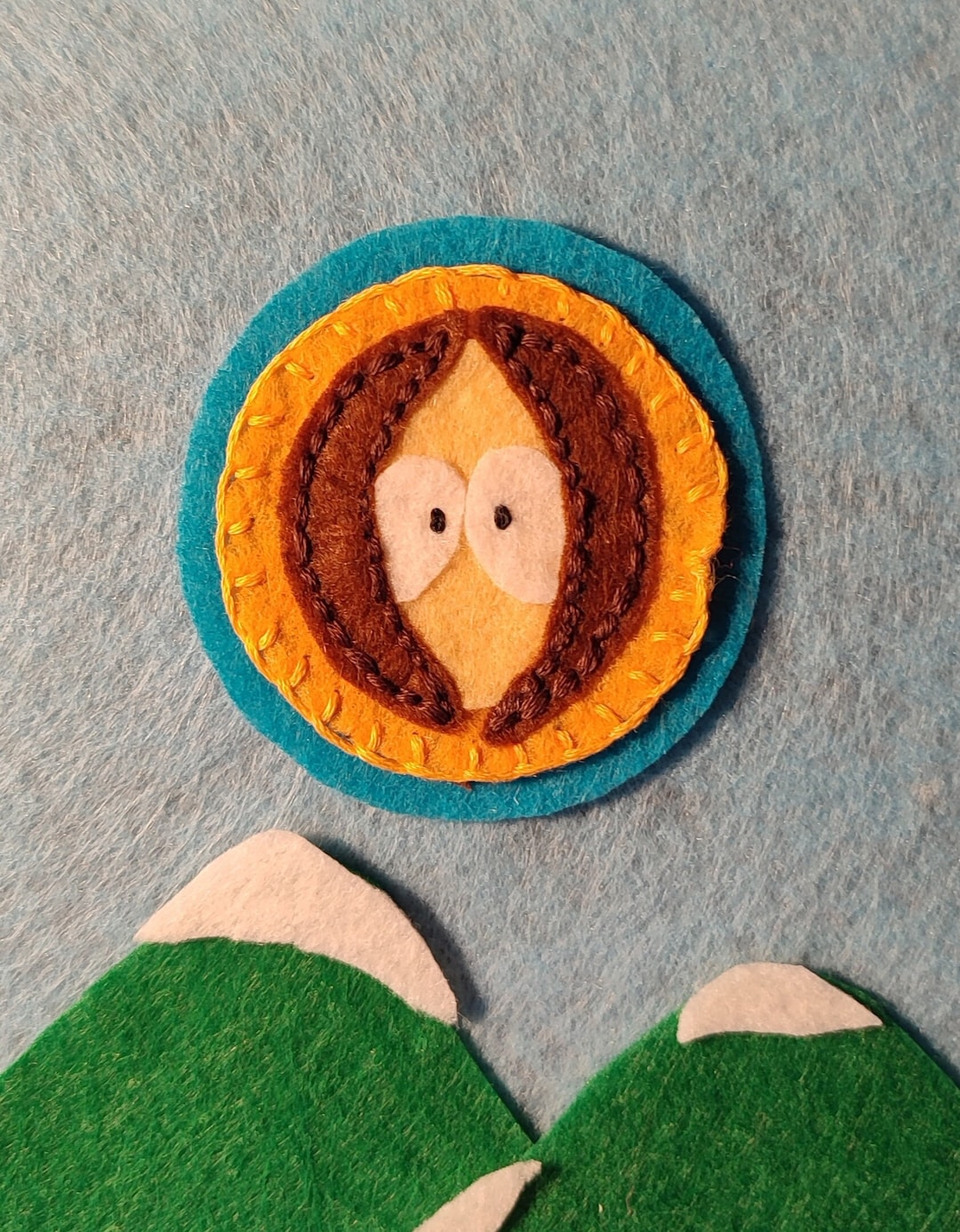 Kenny Head Felt Patch - Etsy
