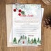 Letter to Santa Printable Easy-to-print Christmas Wish List Template ...
