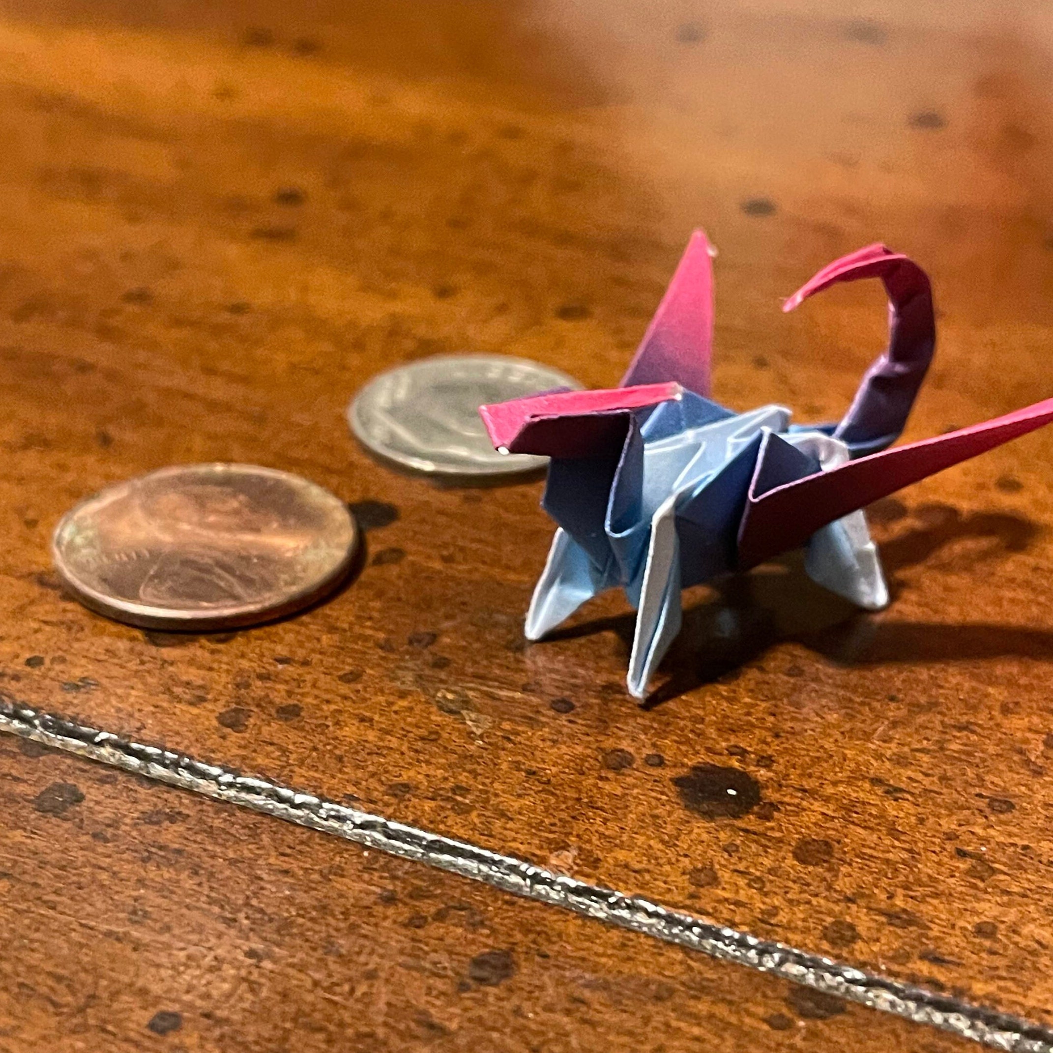10 - 100 Miniature Origami Dragons! - Etsy