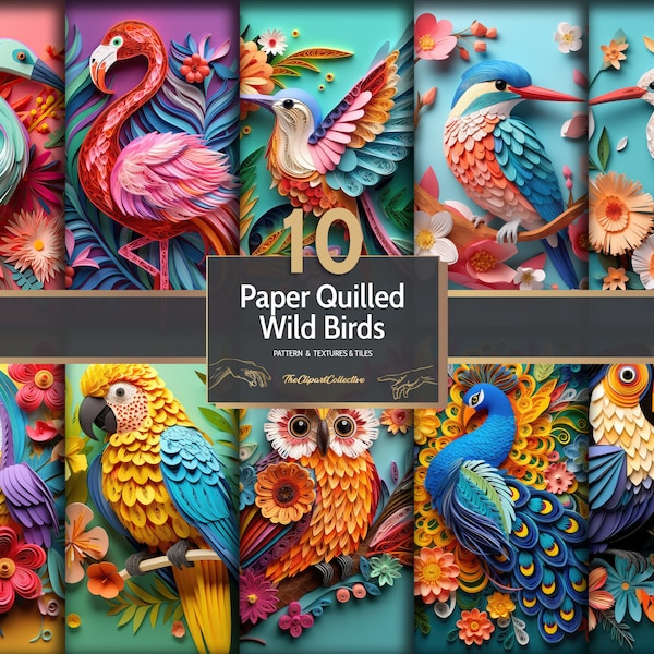 Quilling Patterns Birds - Etsy