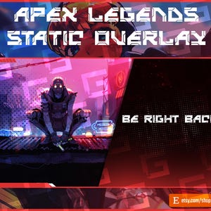 Apex Legends Static Overlay || Twitch Overlay || Twitch Stream || Apex ...