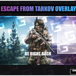 Escape From Tarkov Animated Overlay Pack | Webcam | Panels | HUD ...