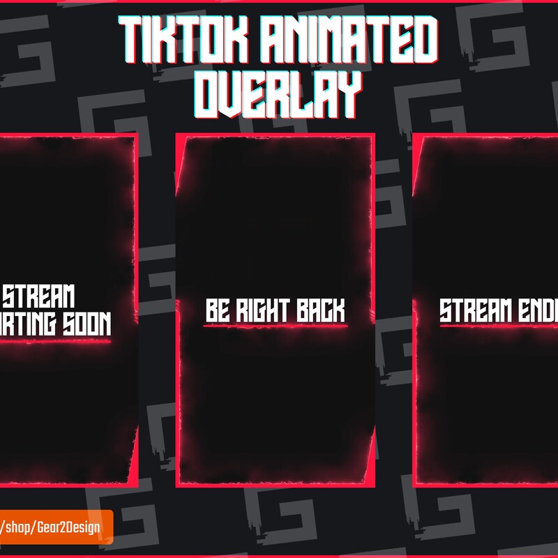 Tiktok Live Overlays - Etsy