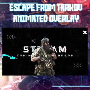 Escape From Tarkov Streaming Overlay | Animated Overlay | Overlay ...