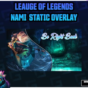 Nami Stream Overlay Pack | HUD | Webcam | Panels | Static | Streaming ...