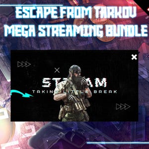Escape From Tarkov Mega Streaming Bundle | Animated Overlay | Overlay ...