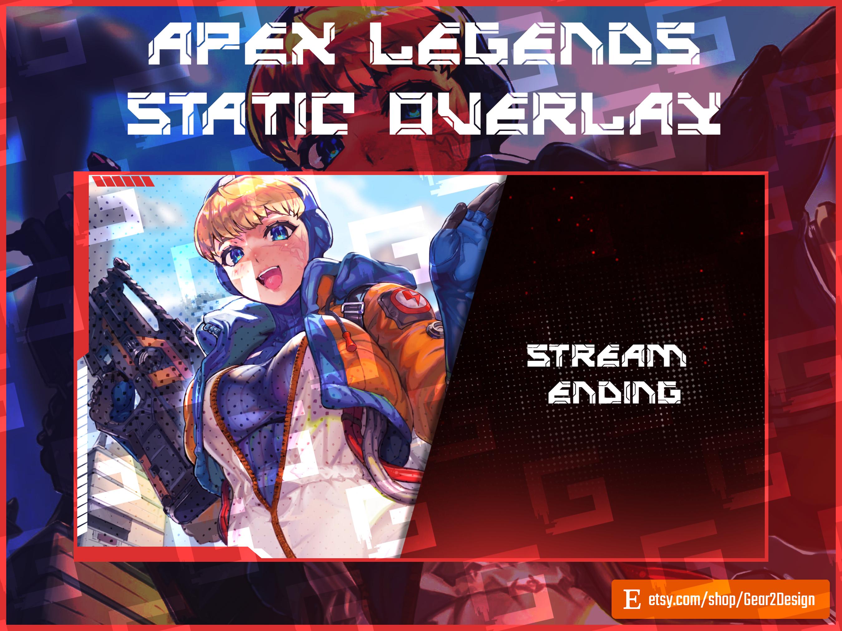 Apex Legends Static Overlay || Twitch Overlay || Twitch Stream || Apex ...
