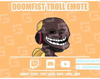 Doomfist Overwatch Twitch Emote Pack 112x112 / 56x56 / 28x28 Twitch ...