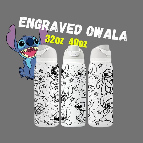 Stitch Water Bottle Wraps - Etsy