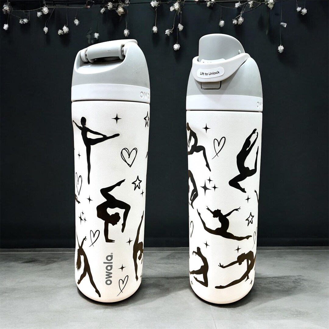 Dance Theme Laser Engraved Water Bottle - Owala Freesip - Etsy