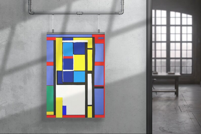 Piet Mondrian Posters Ready to Download Great for Any Space - Etsy
