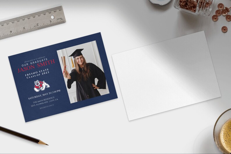 Fresno State Graduation, Graduation Party Invitation, Graduation ...