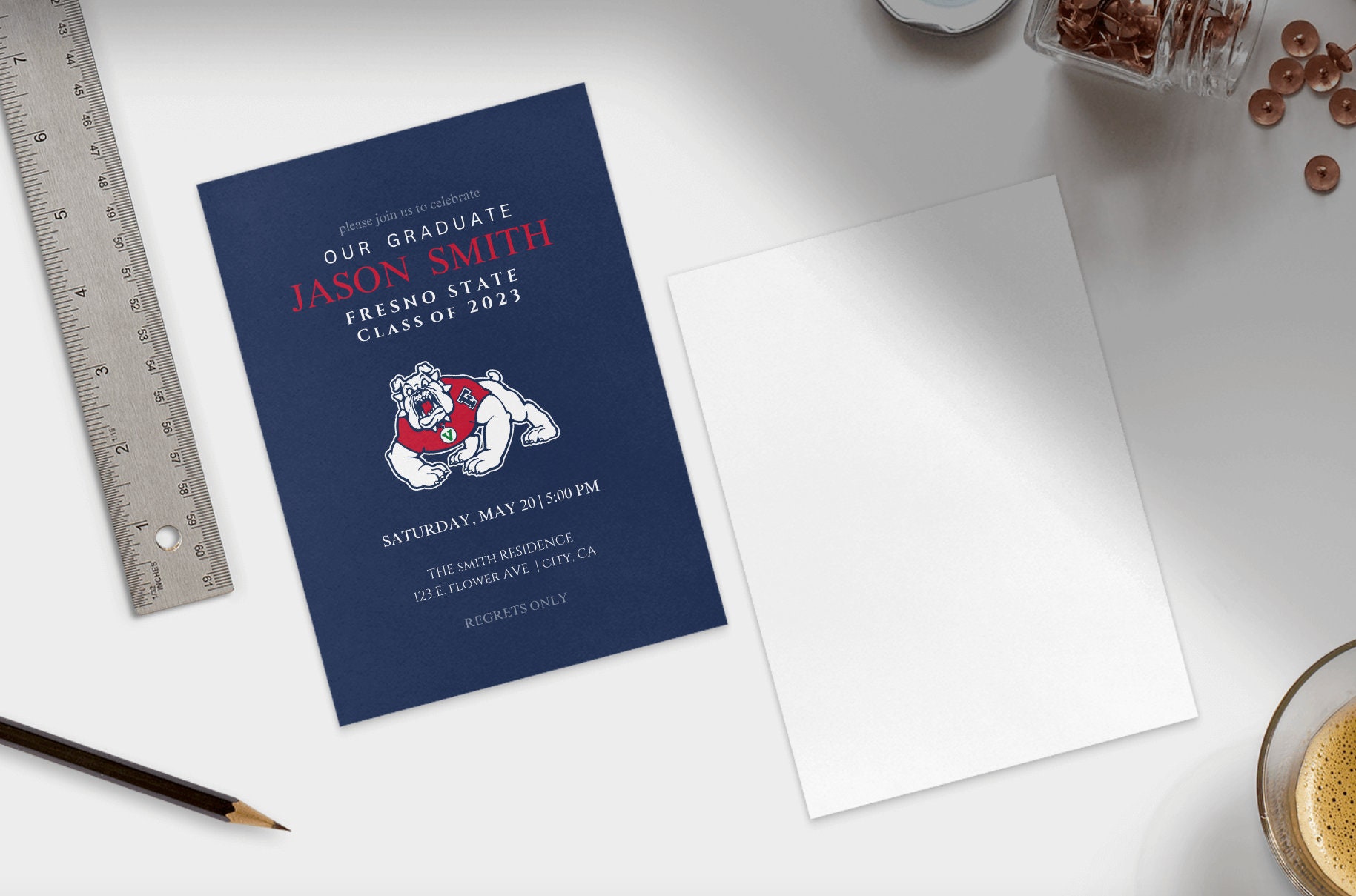 Fresno State Graduation, Graduation Party Invitation, Graduation ...