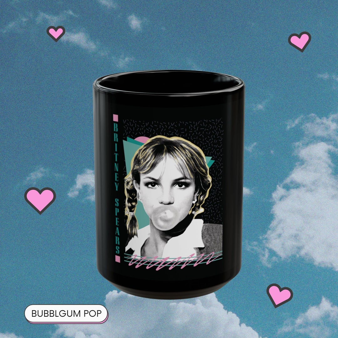 Britney Homage Mug 15oz, Britney Spears Mug, Millennial Nostalgia ...