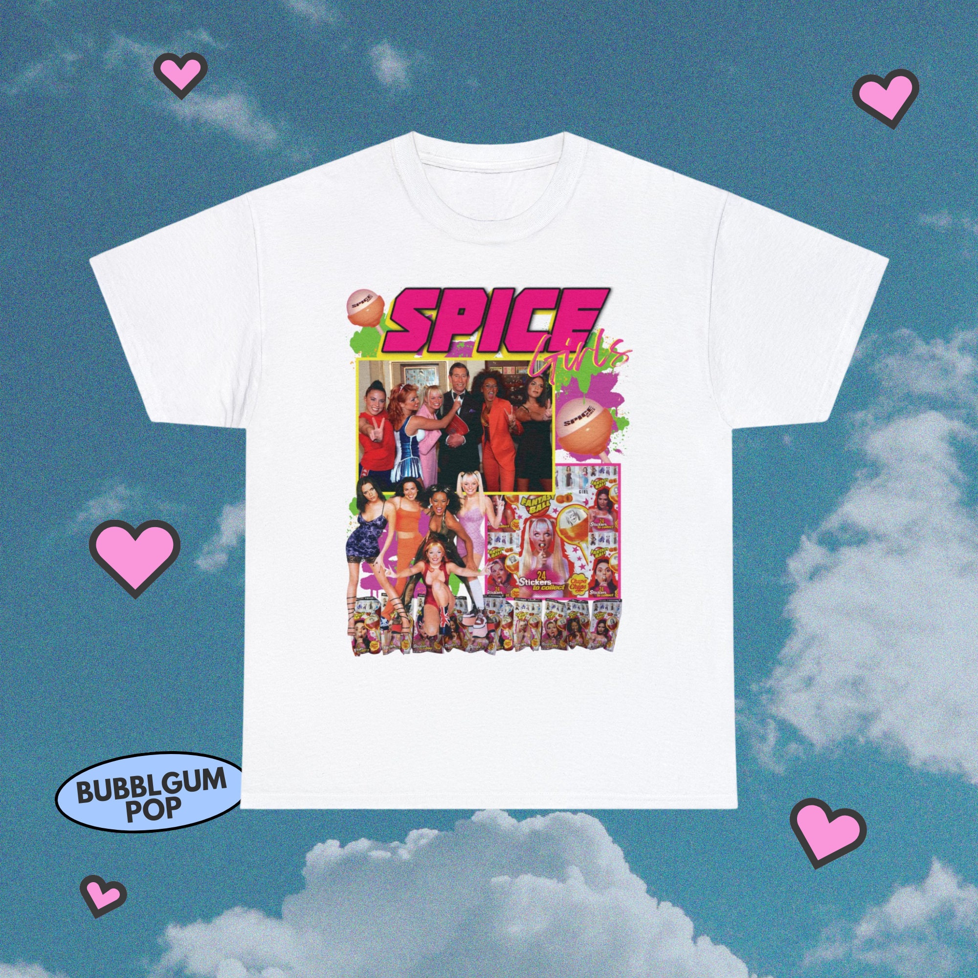Spice Gurl T-shirt, 90s Nostalgia Fashion, 90s Nostalgia Shirt for ...