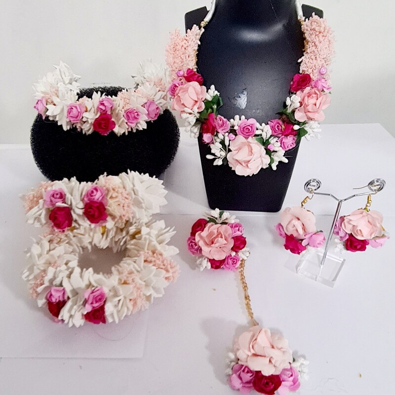 Flower Jewelry Haldi - Etsy