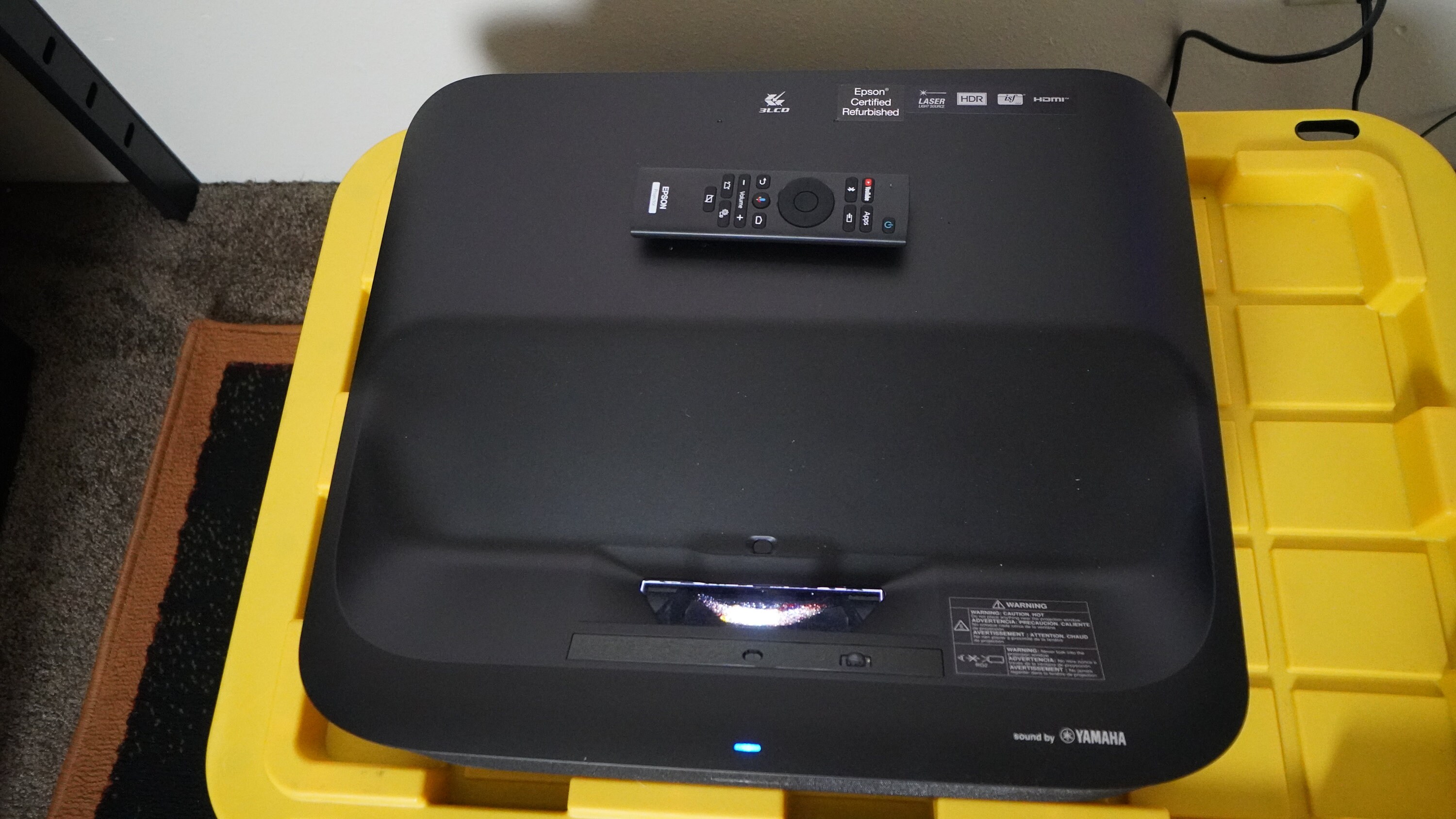 Epson LS300 Lazer TV Projector With Yamaha Speakers - Etsy
