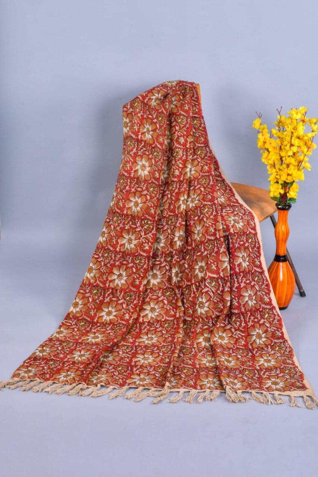 Handmade Sofa Throw Block Print Throw Cotton Throw Blanket Sofa Room ...