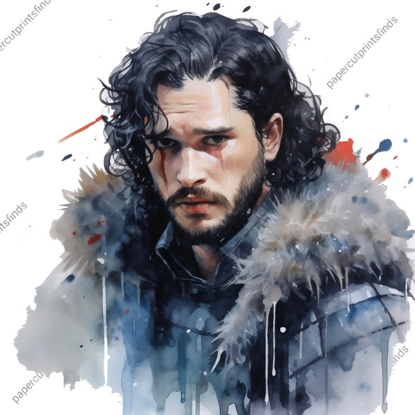 Jon Snow Art - Etsy