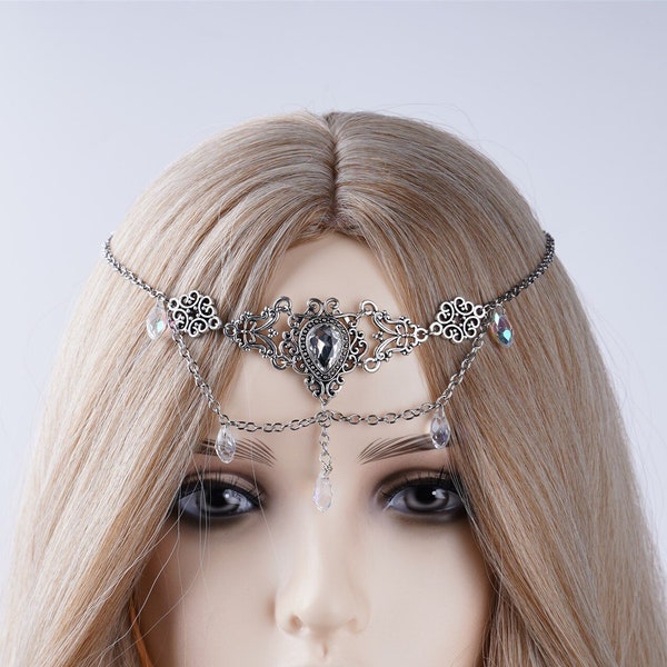 Head Chain Tiara - Etsy