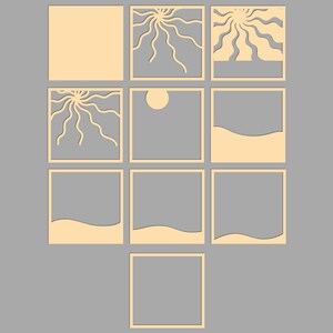 Sun Shadow Box Svg, Sun Cricut, 3d Sun Svg, Sun Laser Cut File, Sun ...