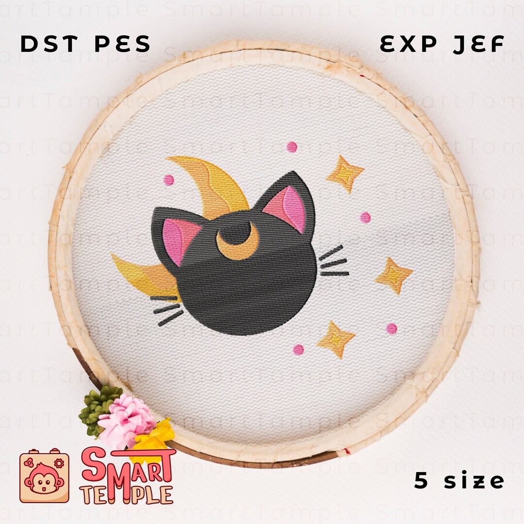 Cat Pes File Cat Embroidery Design Cat Embroidery File Cat - Etsy
