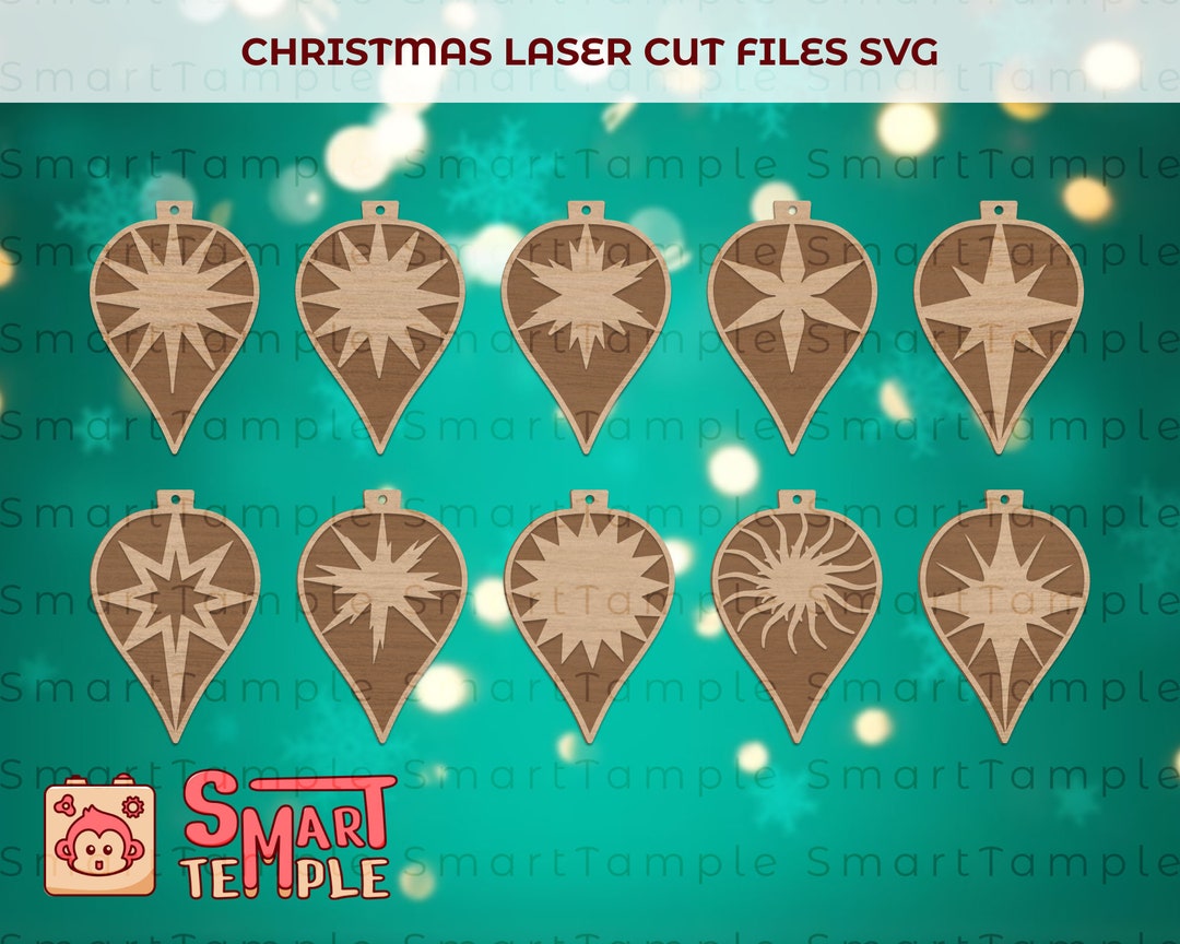 Christmas Layered Laser Cut Files Christmas Bundle Laser Cut Svg ...